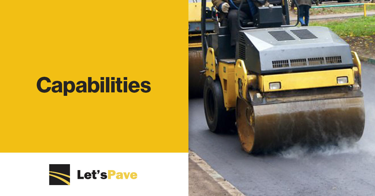 Paving Capabilities & Successful Project Management | Let's Pave