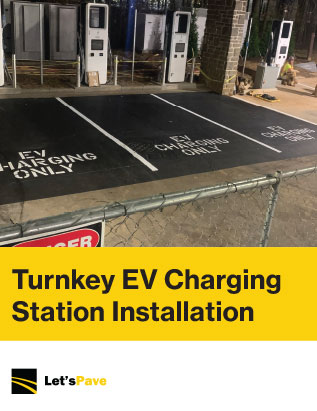 EV Charging Station Installation | Project by Let's Pave